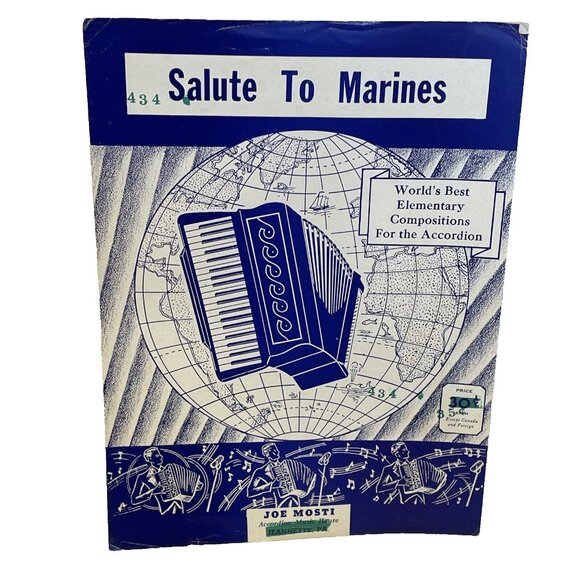 Joe Mosti | Other | Salute To Marines March Accordion Sheet Music 944 ...